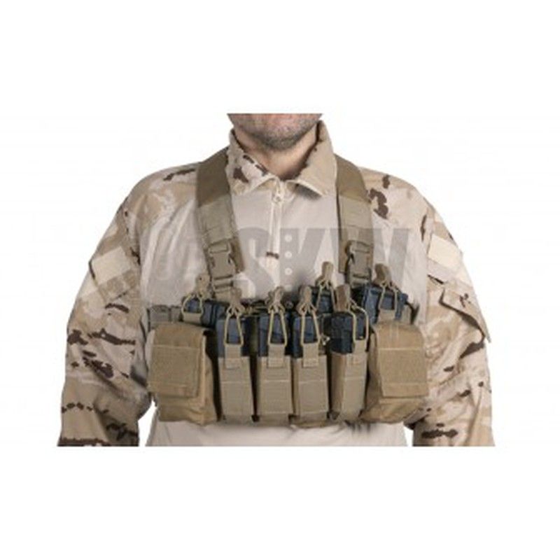 Chest rig force mk1 coyote Delta Tactics DTX114C — Coronel Airsoft ...