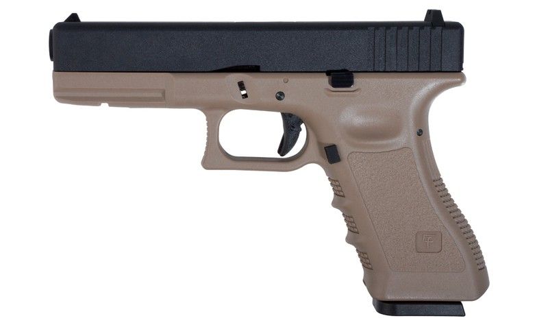 Glock 17 tan Saigo(Kjw) SG00031G pistolas gas gbb airsoft — Coronel ...