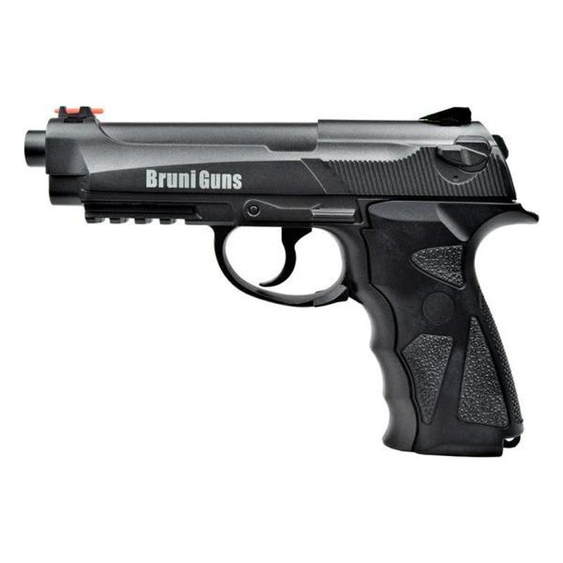 Pistola Bruni 4.5mm CO2 CN814 negra BR-306M pistolas 45 mm y 55 mm ...