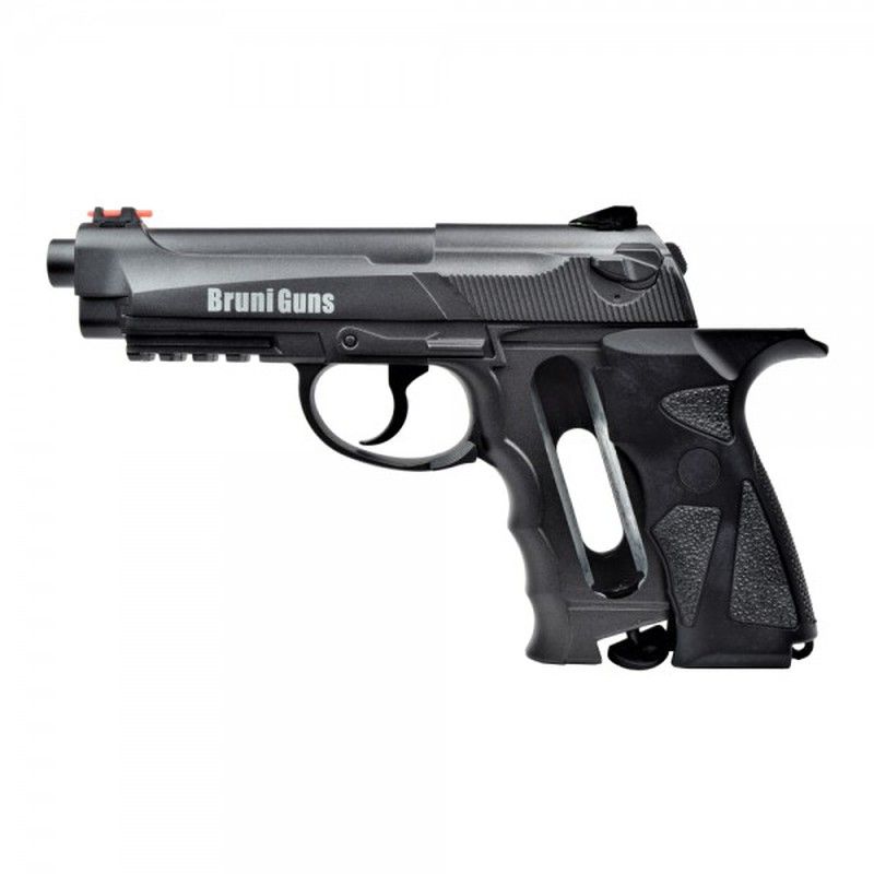 Pistola Bruni 4.5mm CO2 CN814 negra BR-306M pistolas 45 mm y 55 mm ...