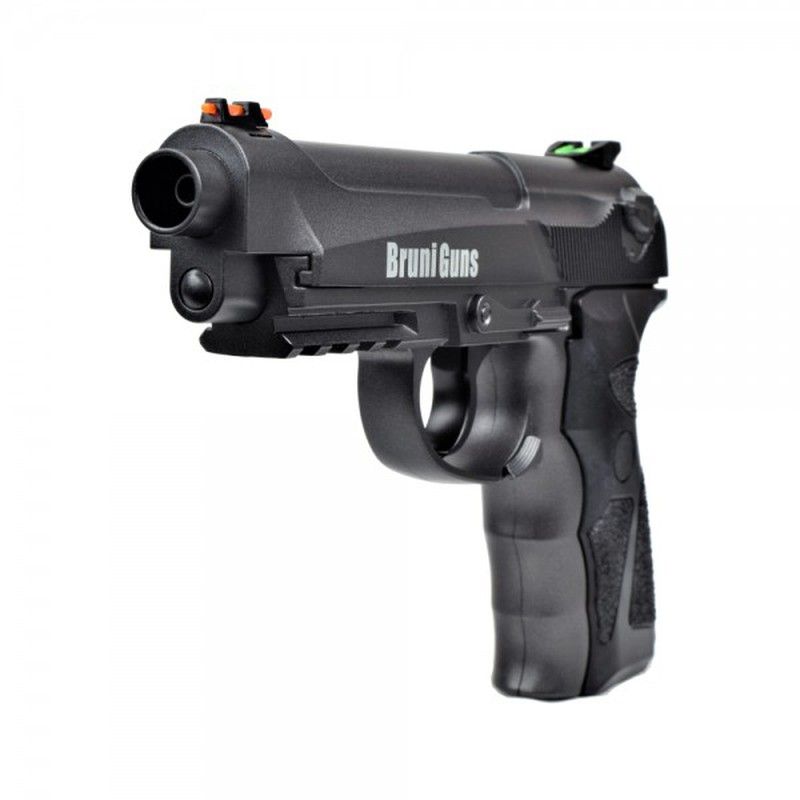 Pistola Bruni 4.5mm CO2 CN814 negra BR-306M pistolas 45 mm y 55 mm ...