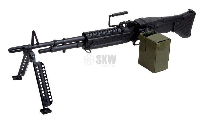 Replica AEG M60 Vietnam A&K (MK60) AC11156 serie apoyo airsoft ...